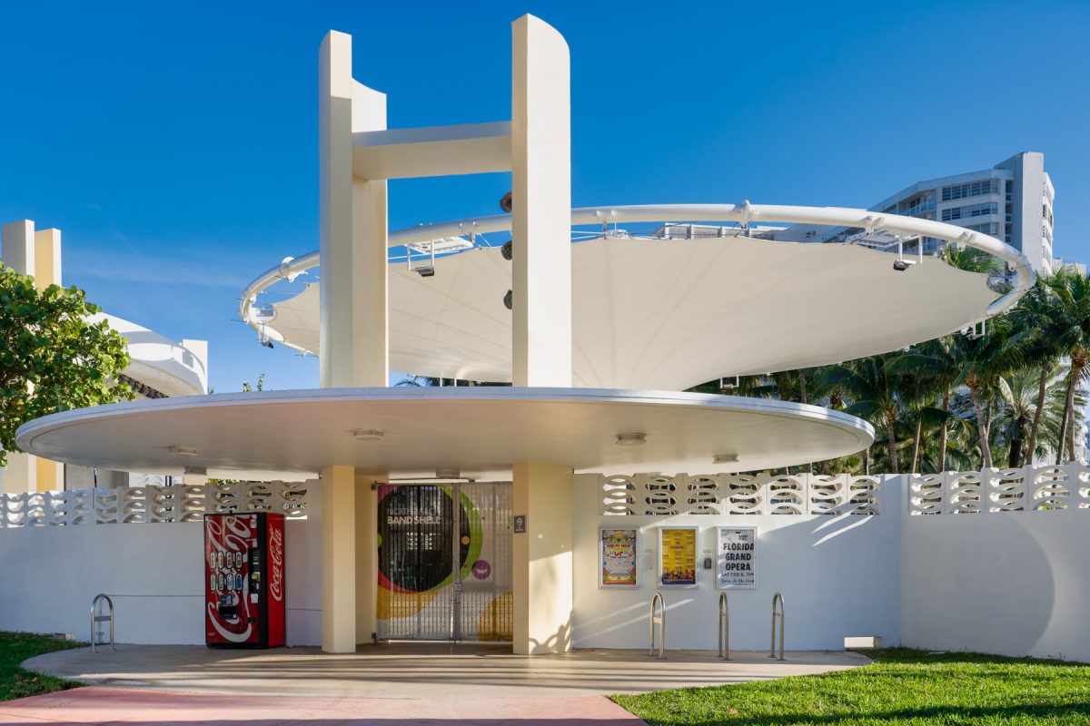 Miami Beach Bandshell Canopy - pvilion
