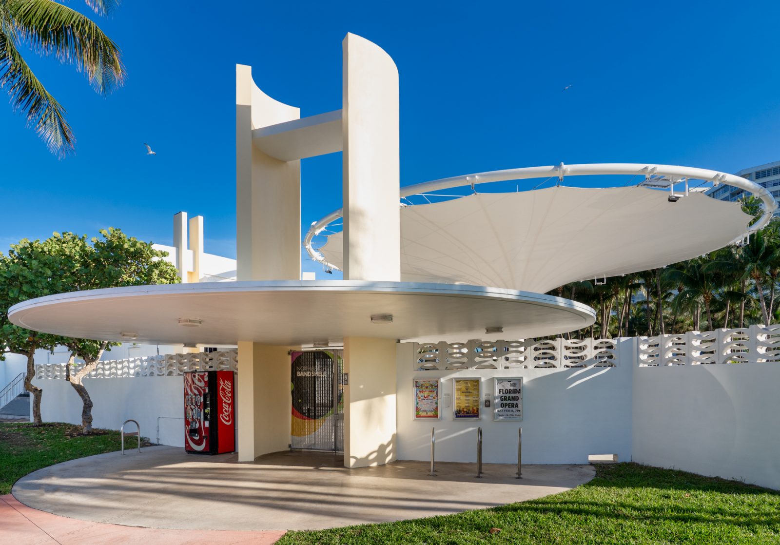 Miami Beach Bandshell Canopy - pvilion