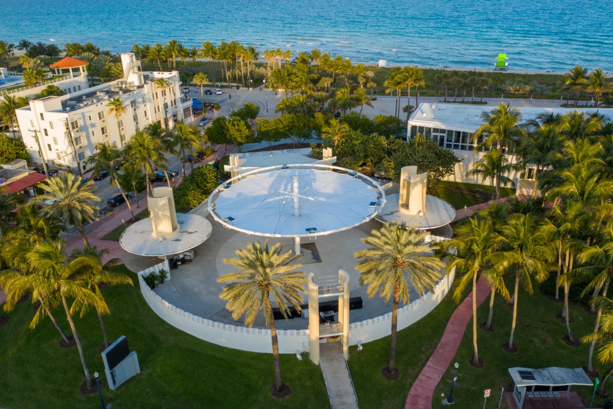 Miami Beach Bandshell Canopy - pvilion