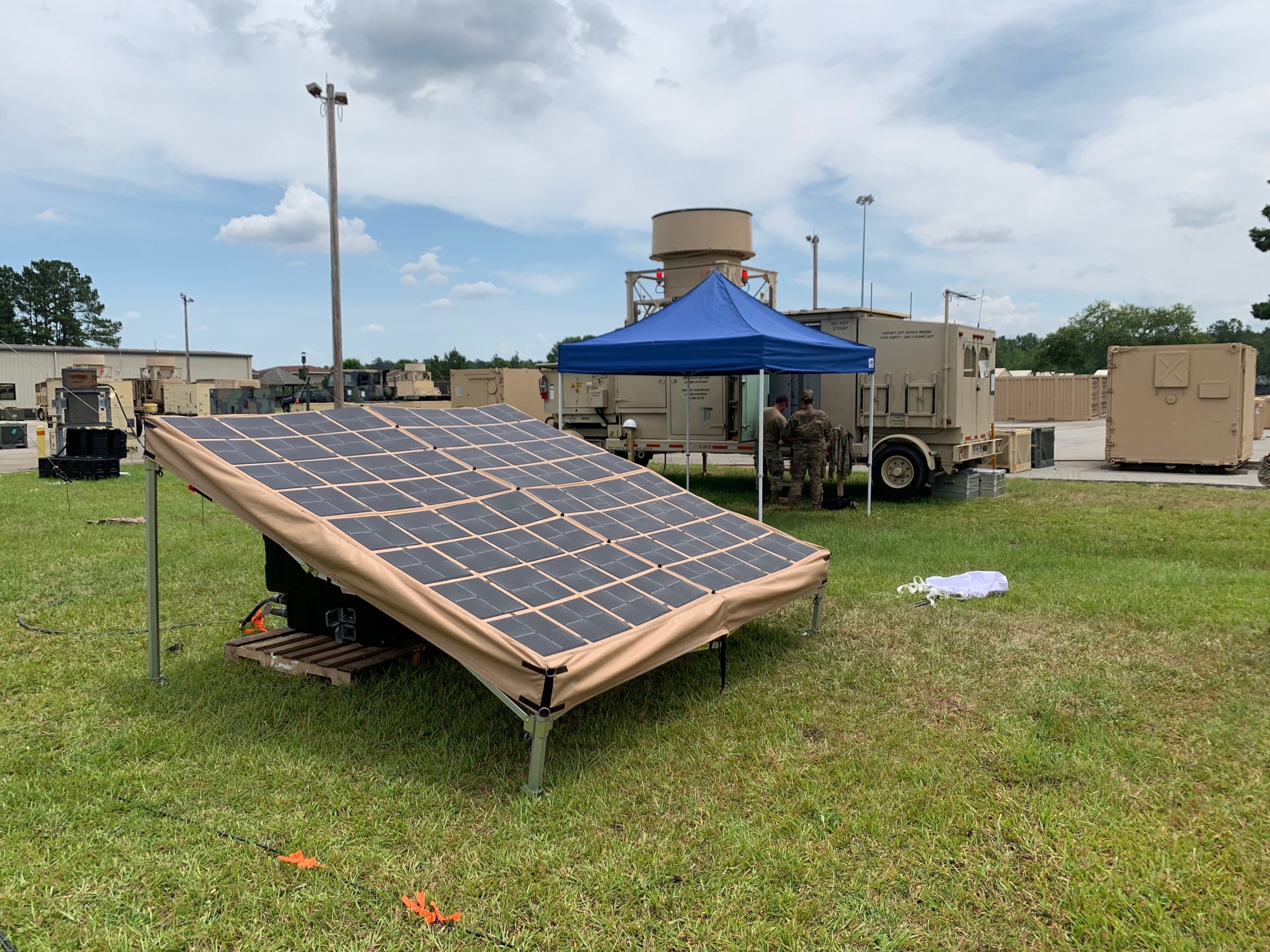 Military Solar Structures - pvilion