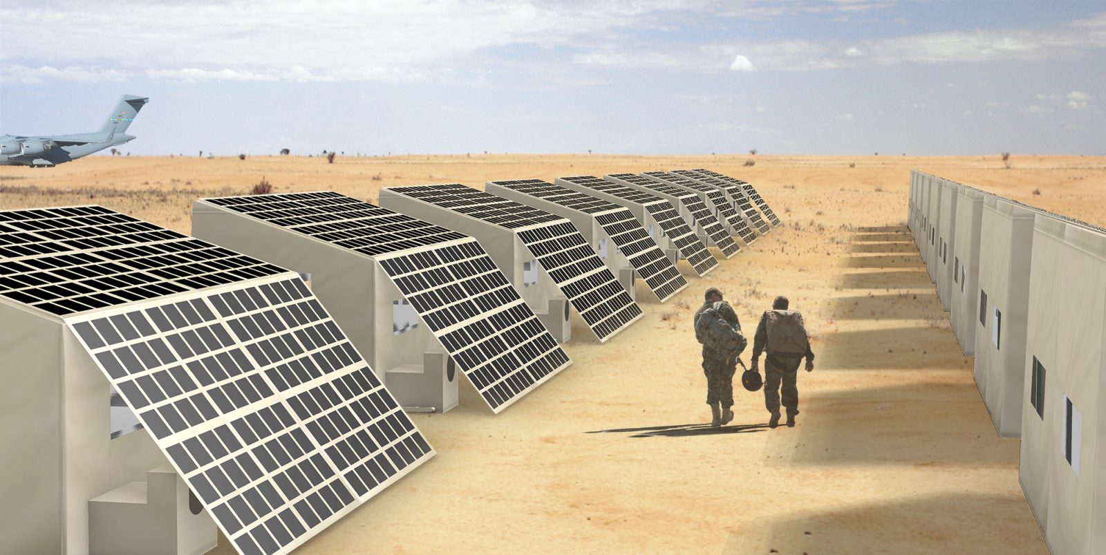 Military Solar Structures - pvilion