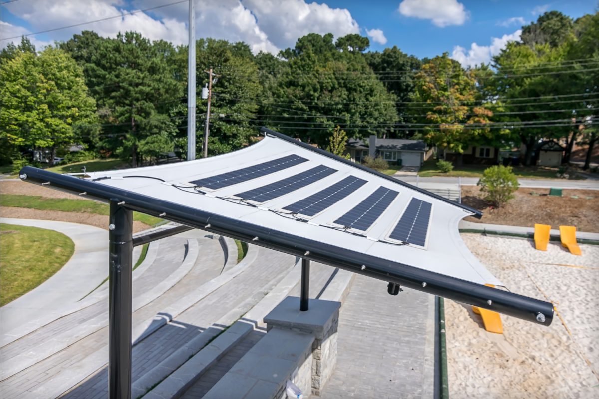 solar sails - pvilion