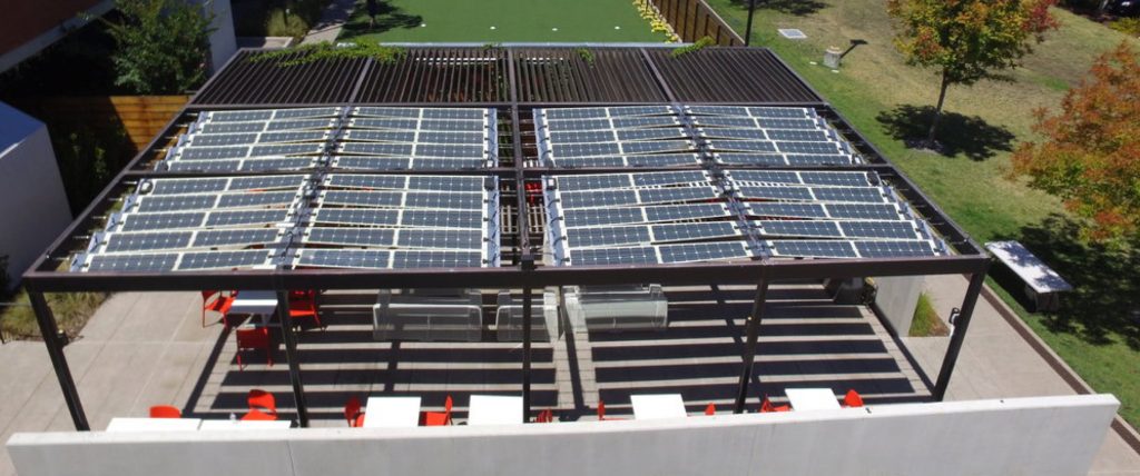 Solar Café Trellis at Google - pvilion