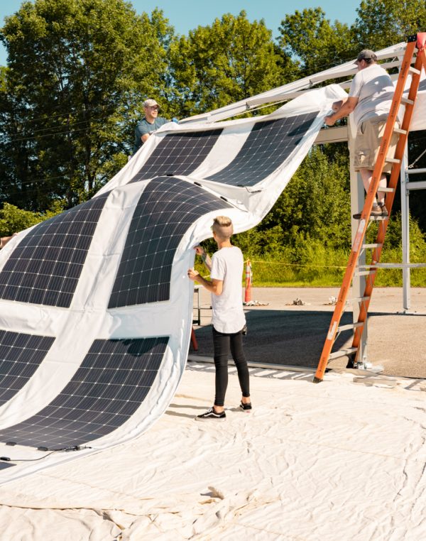 Heavy Duty Solar Canopy - pvilion