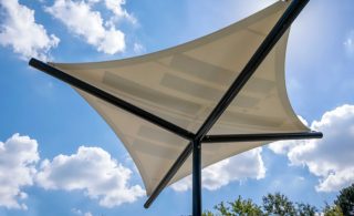 Single Pole Solar Sail - pvilion