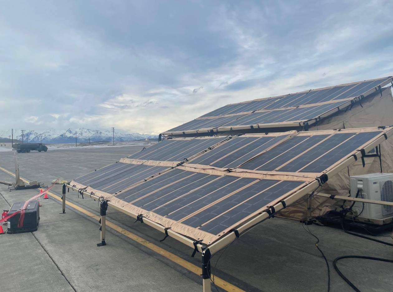 mobile solar tents - pvilion