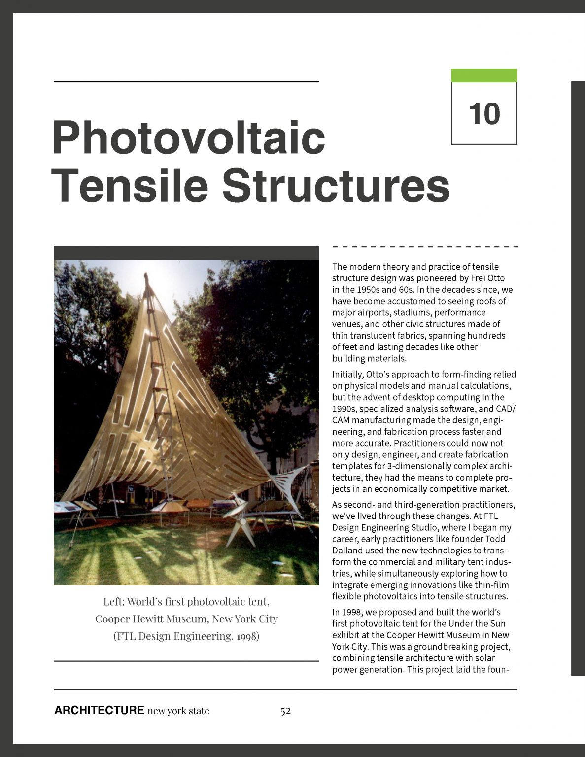 Photovoltaic Tensile Structures - pvilion